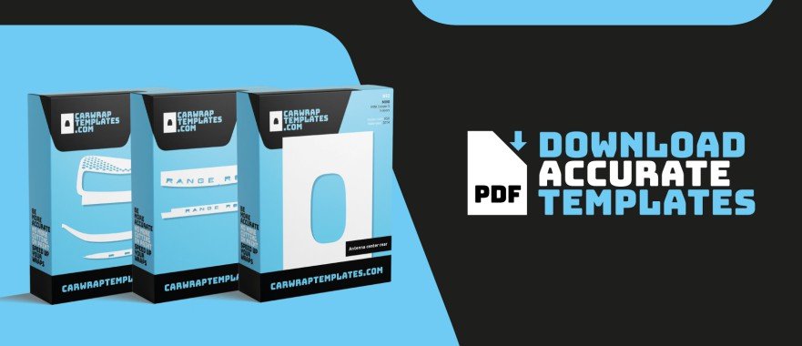 Online car wrap templates for professional vehicle wrappers ...